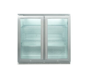 190L Double Door Alfresco Stainless Steel Bar Fridge - TECO Home Appliances